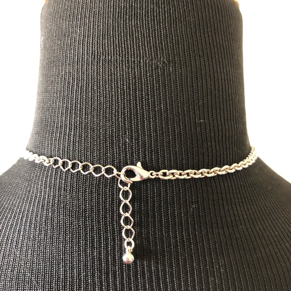 Jewelry | Multi Tiered Silver Disc Necklace | Poshmark